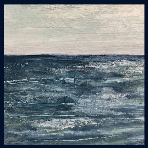 Blue Horizon. Original Oil Painting – Utopia: The Unexpected Gallery